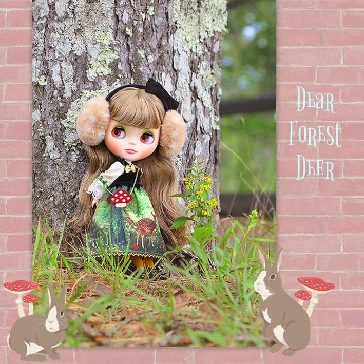 Blythe ネオブライス 【 ディアフォレストディア― 】 Dear Forest Deer ウィッチーズキッチン